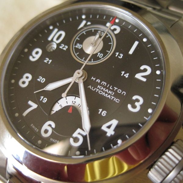 SOLD: Hamilton Frogman titanium chronograph, mint, existing warranty ...