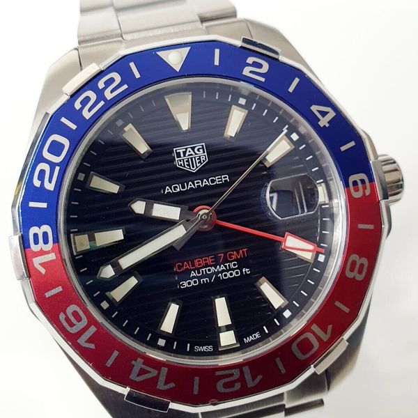 TAG Heuer Aquaracer Pepsi Men's Watch WAY201F.BA0927 | WatchCharts ...