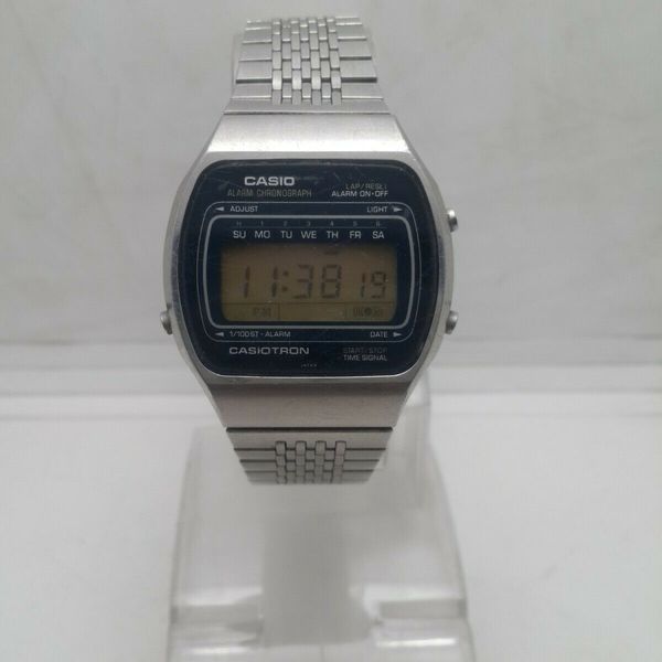 VINTAGE CASIO CASIOTRON 46CS-29 DIGITAL WATCH | WatchCharts Marketplace