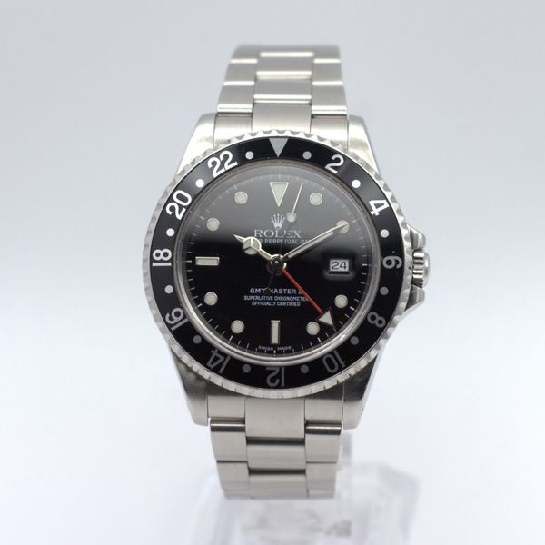 ROLEX OYSTER PERPETUAL DATE GMT MASTER II â RARE NO CYCLOPS ...