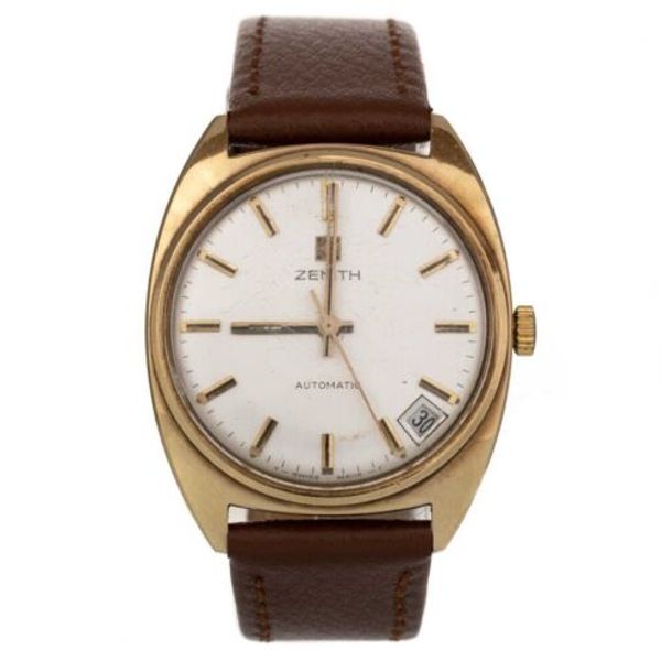 Zenith 9ct gold watch Automatic | WatchCharts Marketplace