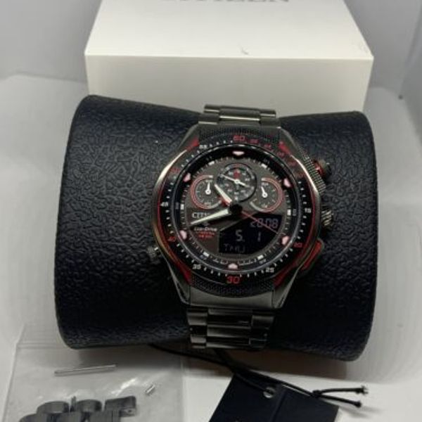 Citizen Promaster SST JW0137-51E Men Black Analog & Digital Eco-Drive ...