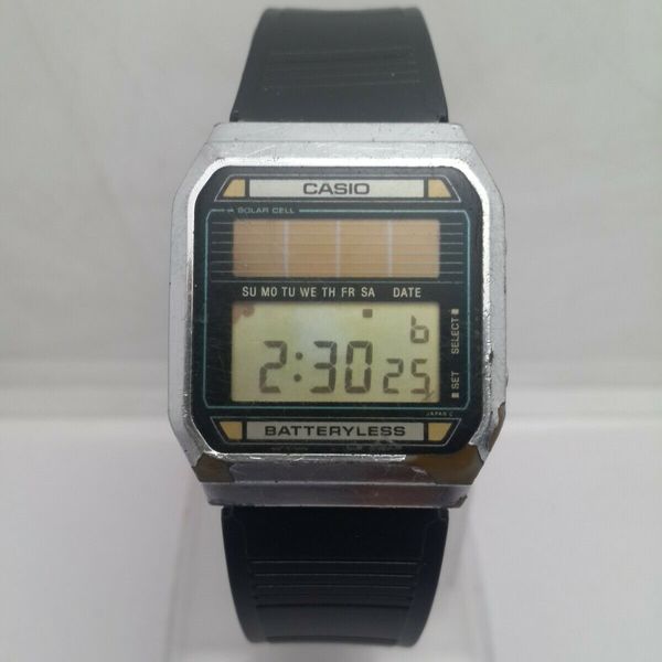 VINTAGE CASIO 520 BB-800 BATTERYLESS WATCH | WatchCharts Marketplace