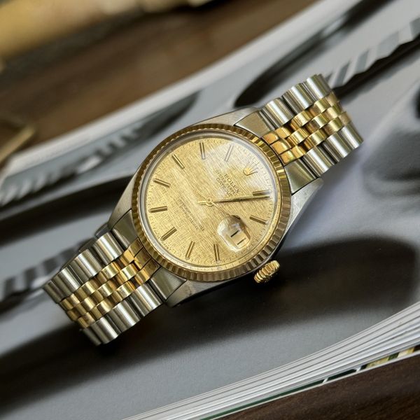 [WTS] Rolex Datejust 16013 Linen Dial | WatchCharts Marketplace