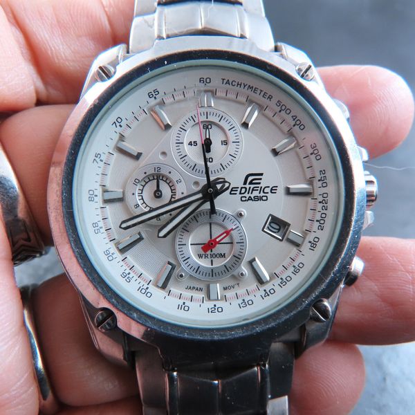 EF-524 Casio Edifice Chronograph Quartz Men Watch | WatchCharts Marketplace