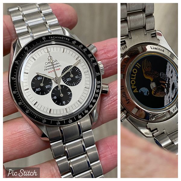 Omega Speedmaster. “Panda”. Apollo XI. 35th Anniversary. 3569.31 ...