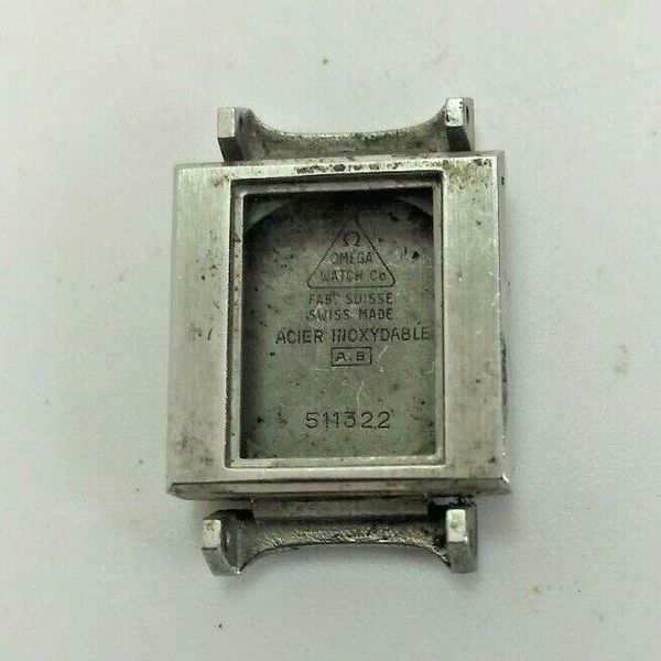 OMEGA WOMEN'S WATCH CASE "NEW OLD STOCK" REF. 511322 WITHOUT THE GLASS ...