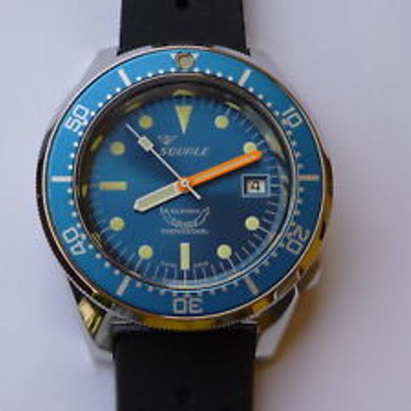 【Free Shipping】 Watch Watch Professional sub meter rubber tropic ...