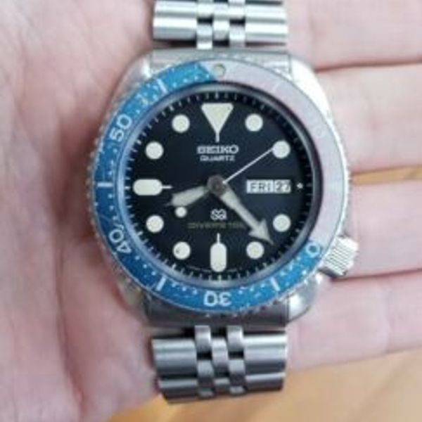 Seiko 7548-700B Vintage Diver Pepsi Faded Ghost Bezel 7548-7000 ...