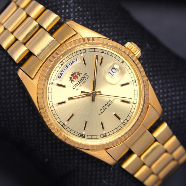 [WTS] Orient President DayDate Gen 1 All Gold - $390 | WatchCharts ...