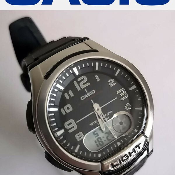 Casio AQ-180W module 3793 sports men’s quartz digital watch ...