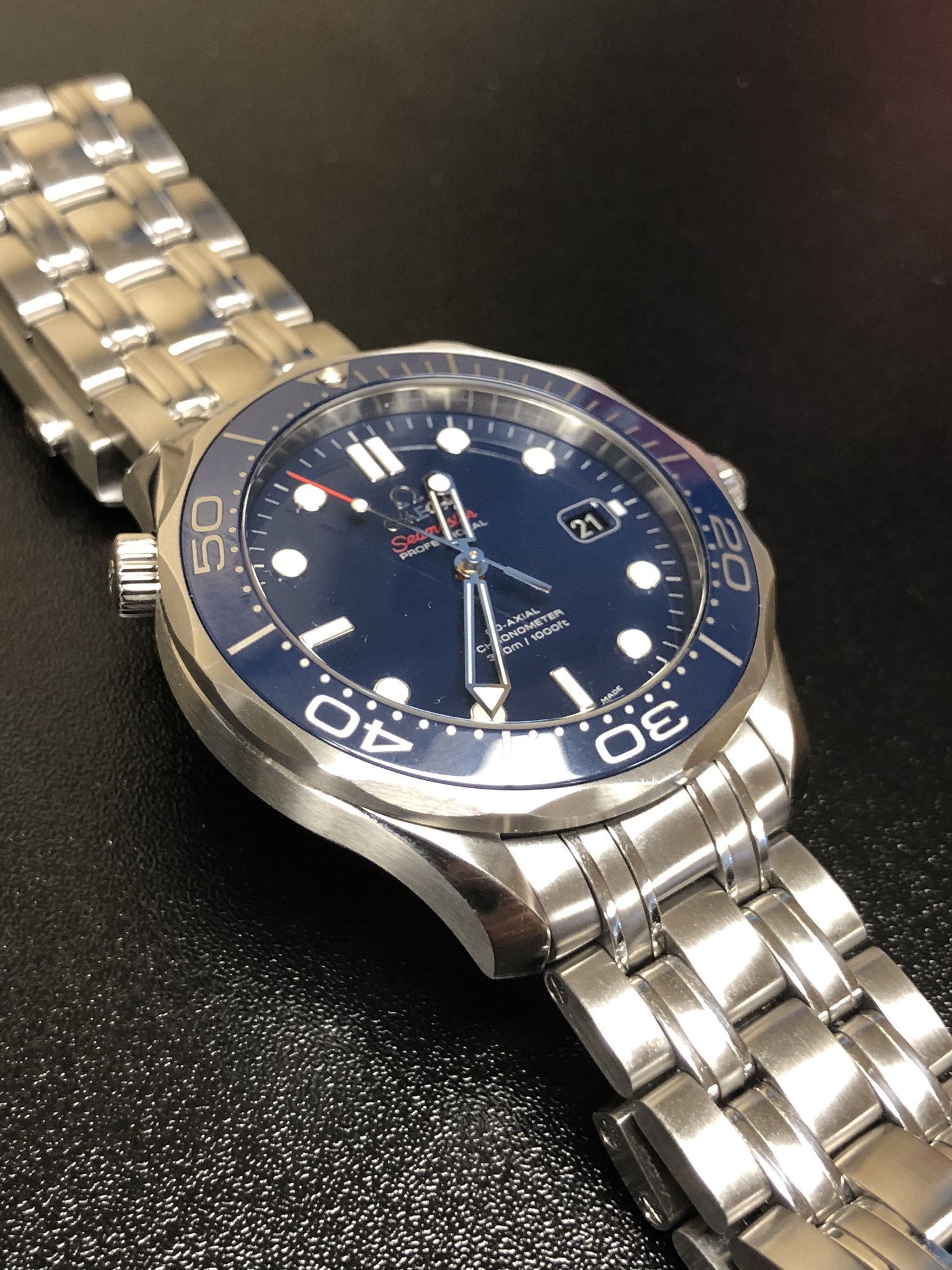 FS: CLEAN Omega Seamaster Ceramic Blue | WatchCharts