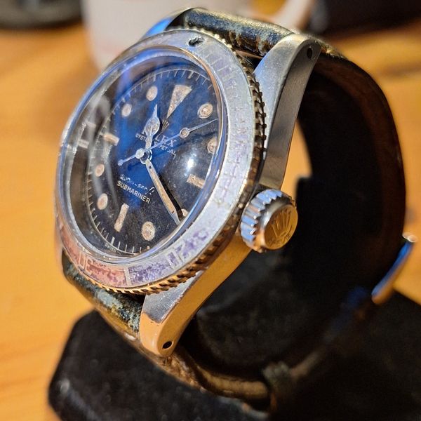 Rolex 6538 submariner rebulid | WatchCharts Marketplace