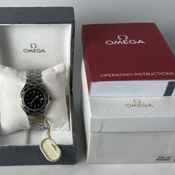 OMEGA Seamaster Pre Bond Watch 396.1042 Professional Diver 200m black ...