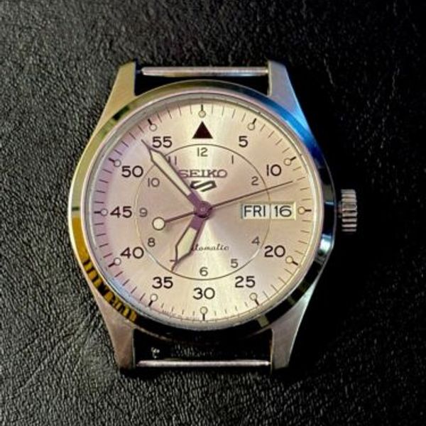 Seiko 5 Sports Champagne Pilots Watch - SRPJ87 | WatchCharts Marketplace