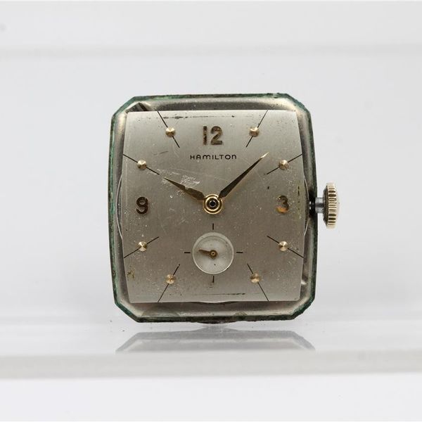 Vintage Hamilton Signed "Baxter" Case 17J 730 Men's Wristwatch for ...