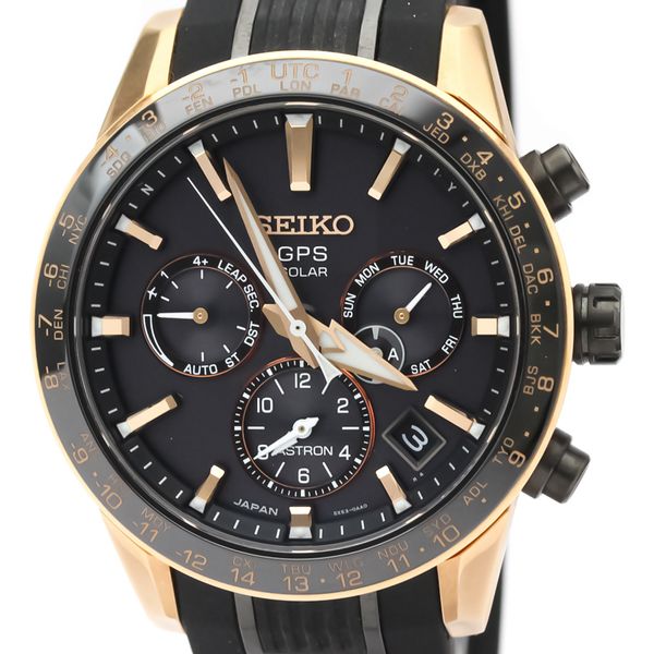 Seiko (SEIKO) Astron GPS Ceramic Titanium Radio Solar Men's Watch ...