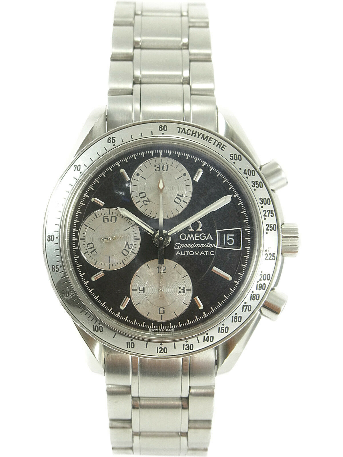 Omega Speedmaster Date Marui Black (3513.51) Market Price | WatchCharts