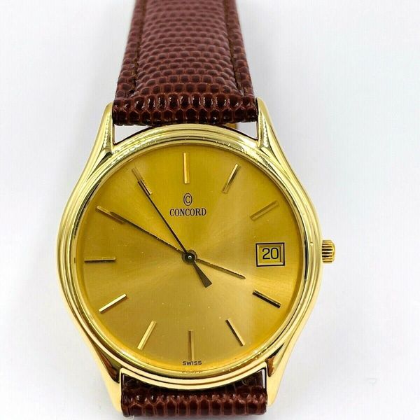 Concord Classic Ardmore 18k Yellow Gold Mens Watch 58.78.214 ...