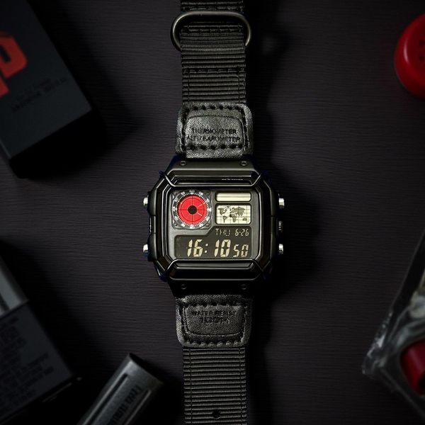 Custom Casio AE1200 Stainless Steel Nighthawk V2 | WatchCharts Marketplace