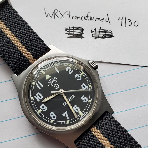 [WTS] MoD Army Issued CWC G10 (early serial, 1997) on C&B Chevron ...