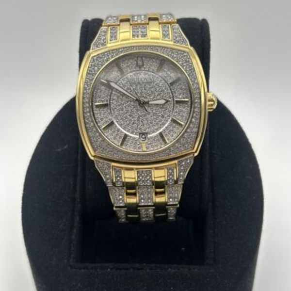 Bulova 98B323 Silver Men's Watch - 98B323 NEW BATTERY! | WatchCharts ...