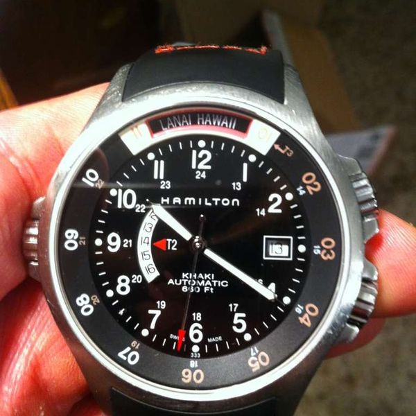 FS: Hamilton Khaki Navy GMT | WatchCharts Marketplace