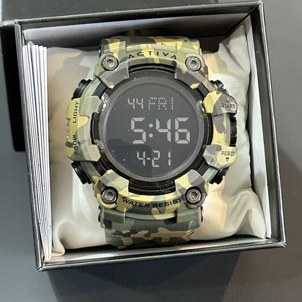 Invicta Activa X Digital Men's Watch 56mm Camo, Green ***Brand NEW in ...