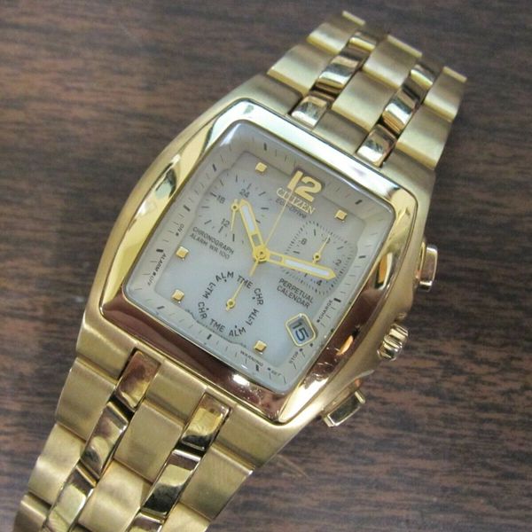 Citizen Eco-Drive E812-S005531 Perpetual Calendar Chronograph Watch *AS ...