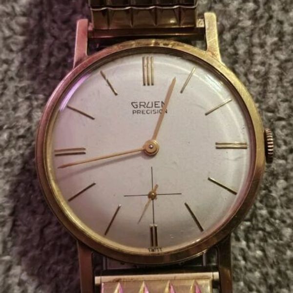 Vintage Gruen Precision James Bond 007 Mechanical 510 Men's Watch USED ...