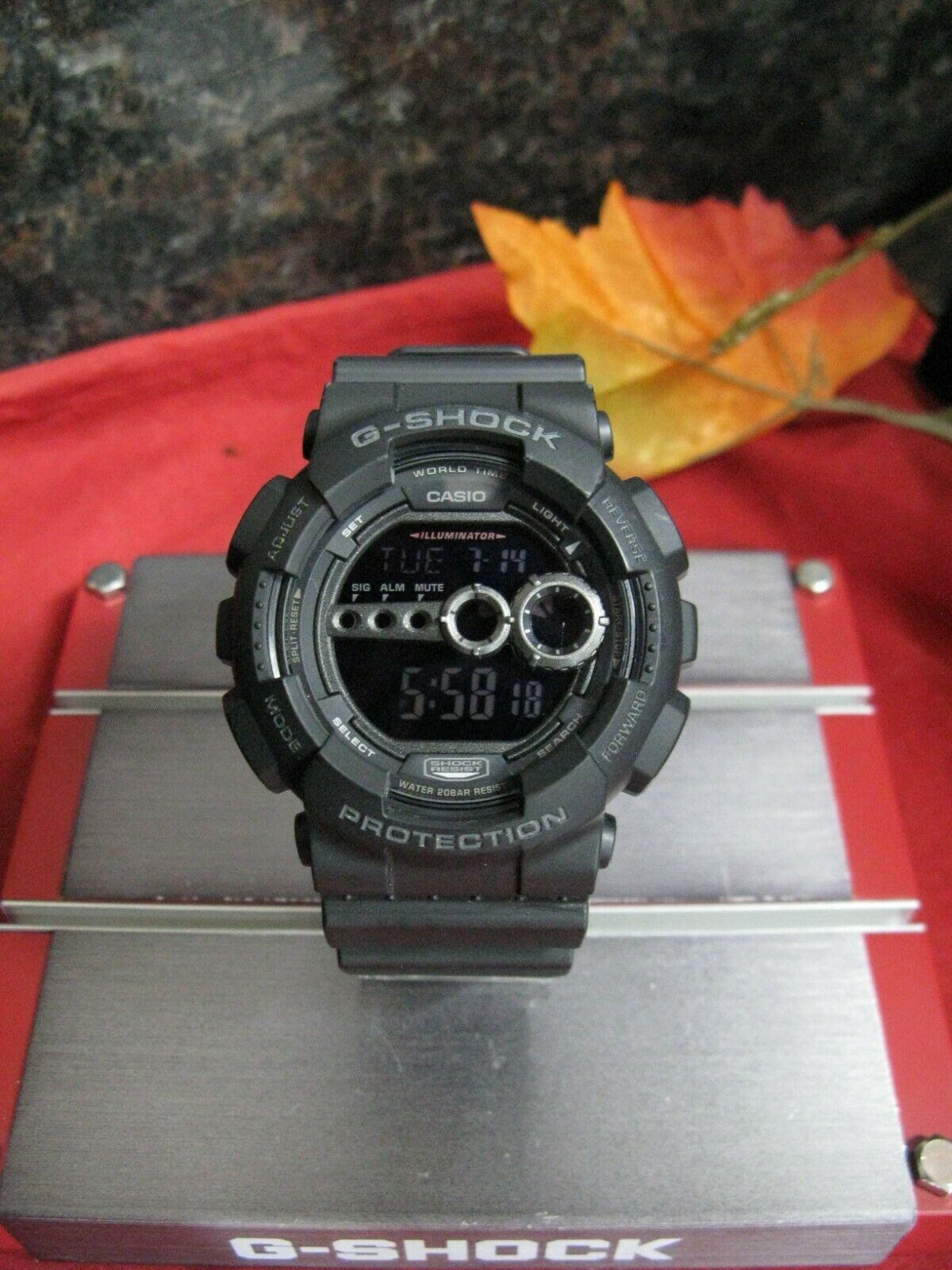 CASIO G-SHOCK (GD-100) MEN'S XL SERIES DIGITAL QUARTZ WATCH ...