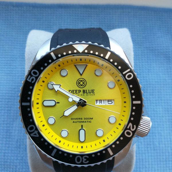 Deep Blue Military Diver 300 Automatic Watch 44mm | WatchCharts