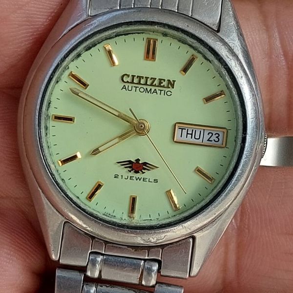 Vintage Citizen Automatic 21 Jewels Luminous Dial From Japan | WatchCharts Marketplace