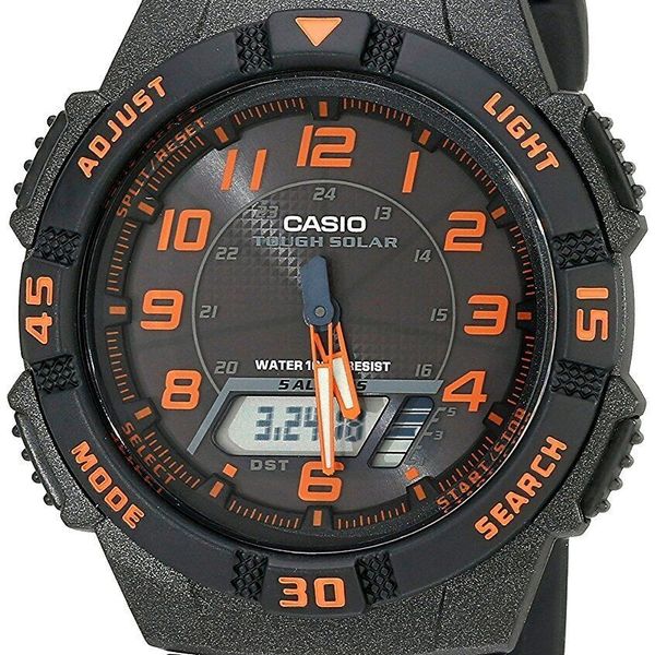 Orologio Casio Uomo AQS800W-1B2VCF Slim Solare Multifunzione Analogico ...