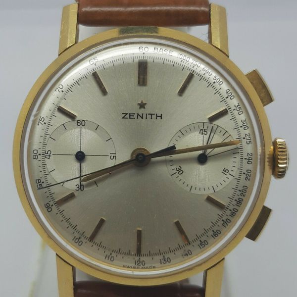 Zenith 667A212 Chronograph Cal. 146 D - 18 K Rose Gold Mens 35mm ...