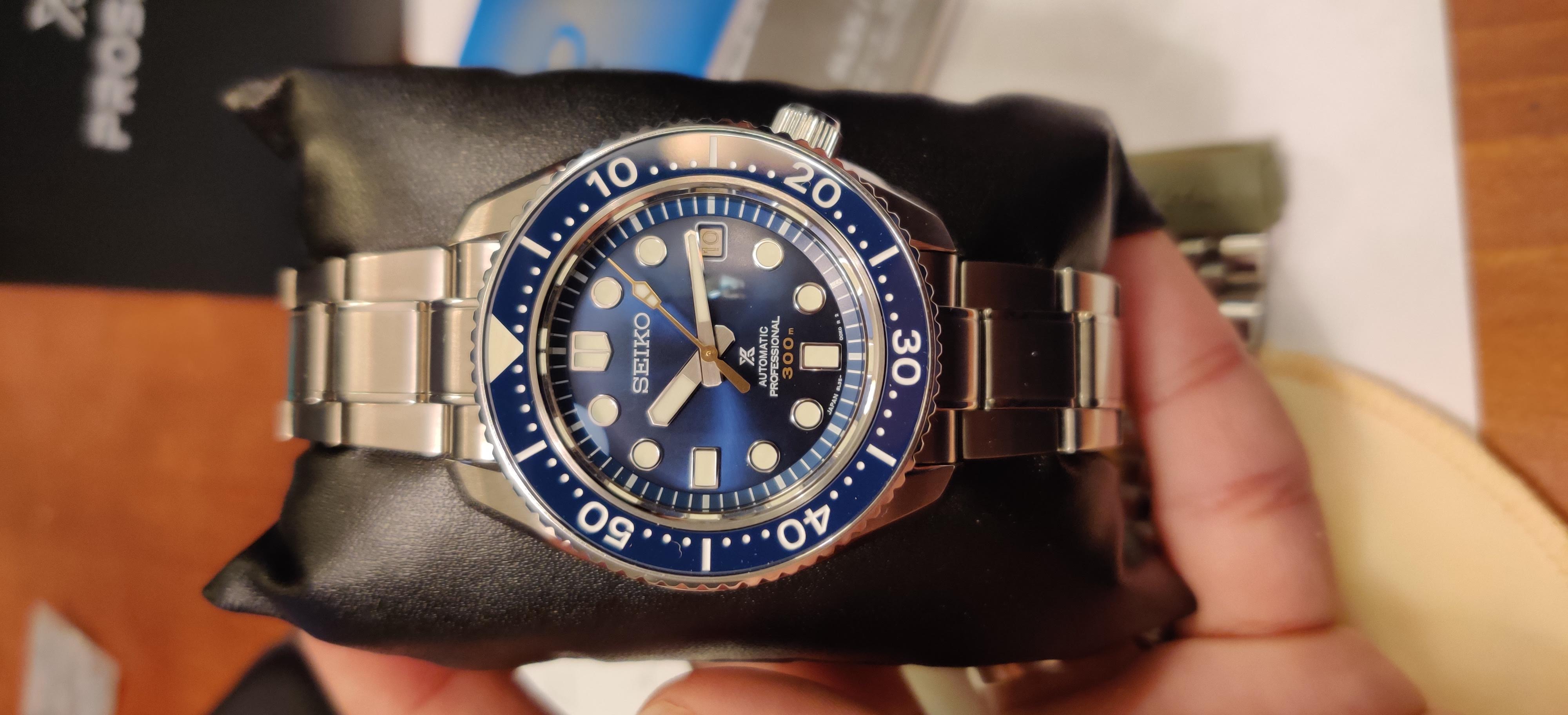 [WTS] Seiko Marinemaster SLA023 Blue dial, with extras! | WatchCharts ...