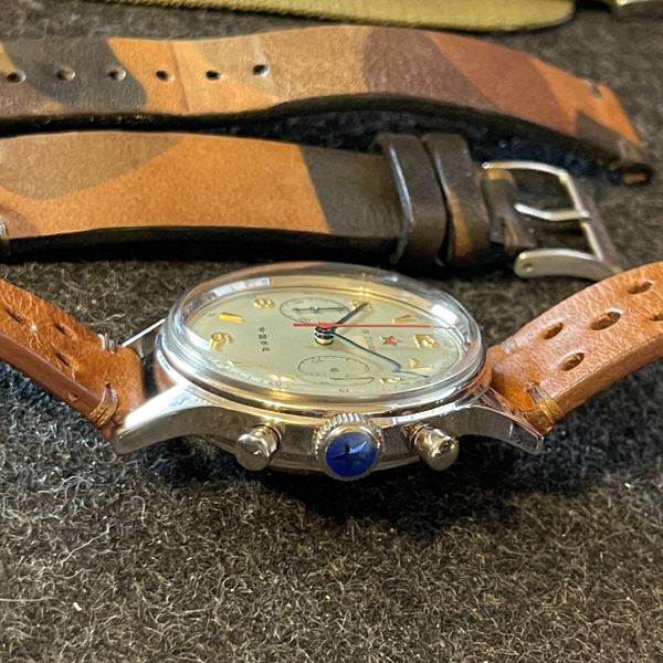 [WTS] Seagull 1963 #6345A-2901 w/ 2 Veblenist Straps | WatchCharts