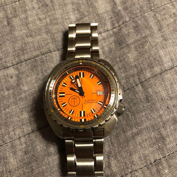 FS Orange Seiko Soxa Mod $450 | WatchCharts