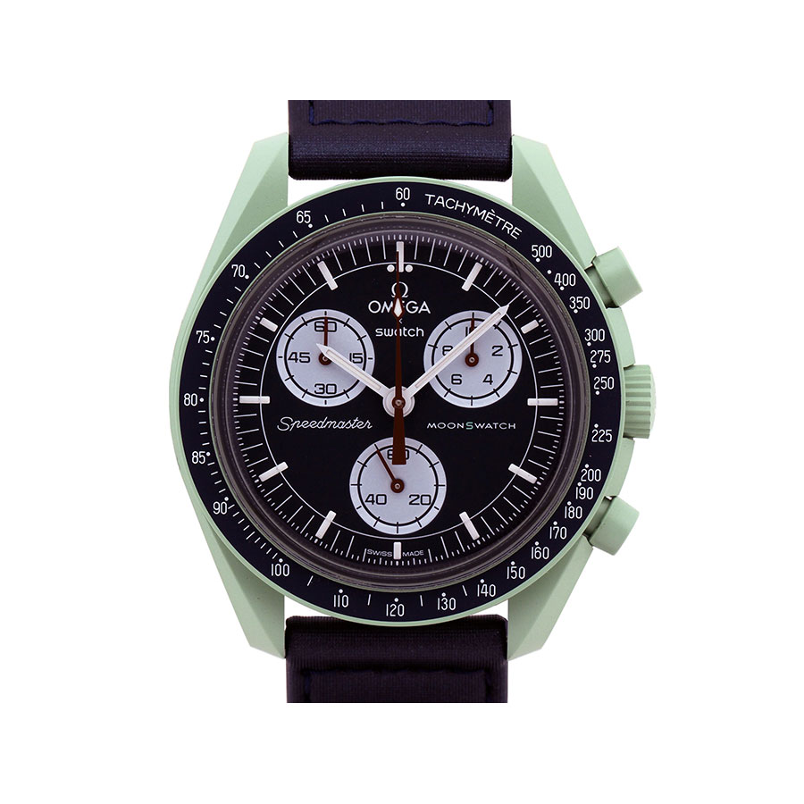 [Unused] Omega OMEGA Swatch Collaboration Speedmaster Mission on Earth ...