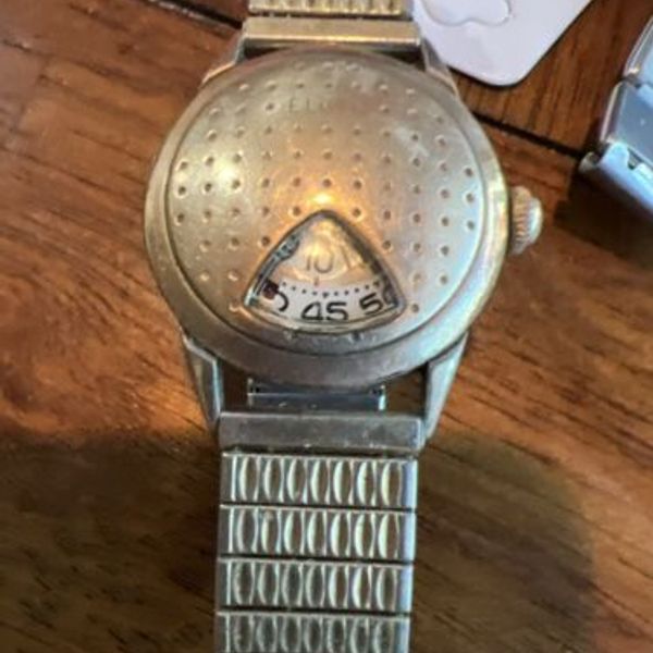 Vintage Elgin Golf Ball Jump Hour Watch 10K RGP As is Untested ...