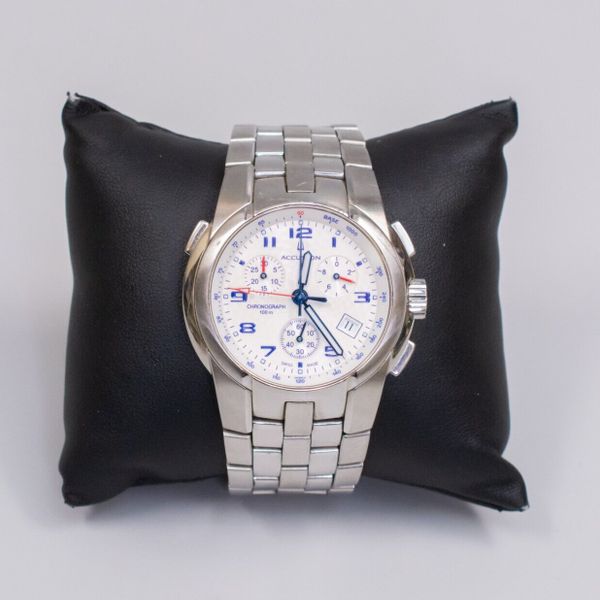 (MA4) Bulova Apollo 11 Accutron Lunar Module Pilot Buzz Aldrin C852430 ...