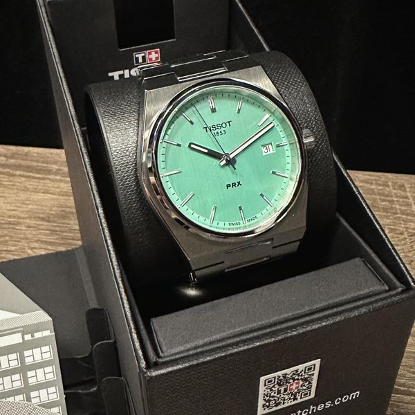 [WTS] Tissot PRX Light Green, LNIB $299 | WatchCharts