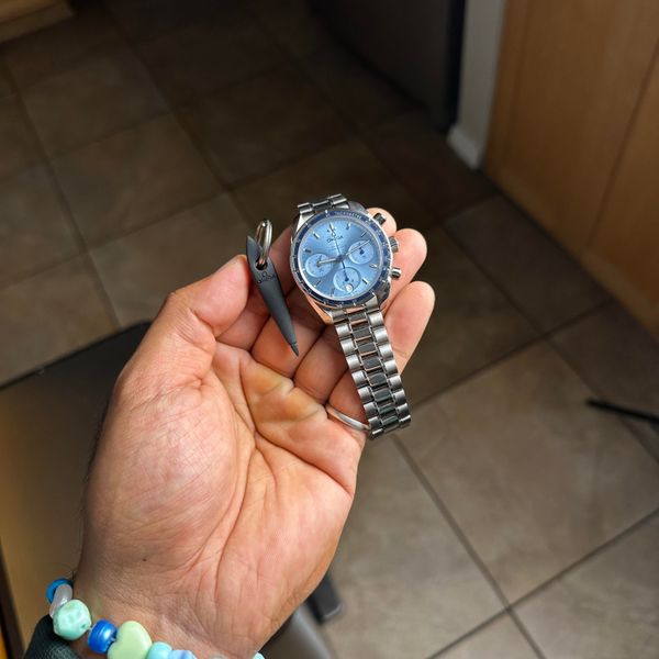 [WTS] Omega Speedmaster 38 Sapphire Ice Blue Co-Axial Ref. 324.30.38.50 ...