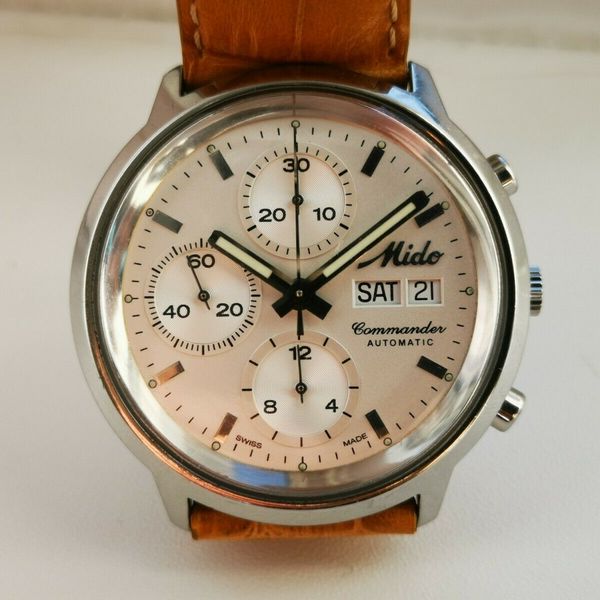 Mido Ocean Star 8885 chronograph, valjoux 7750 | WatchCharts Marketplace