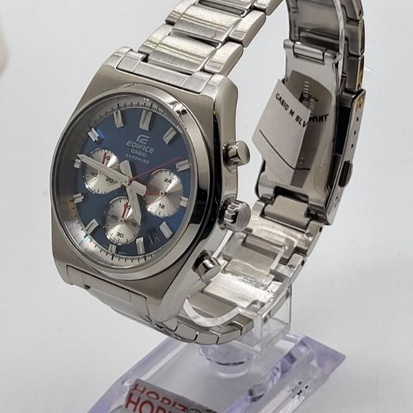 Casio - EDIFICE Chronograph Stainless Steel Men's Quartz Watch - EFB-730D-2AV | WatchCharts ...