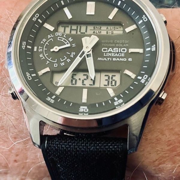 [$75 USD] FS: Casio Lineage LCW-M300D-1AJF Tough Solar Multiband 6 ...