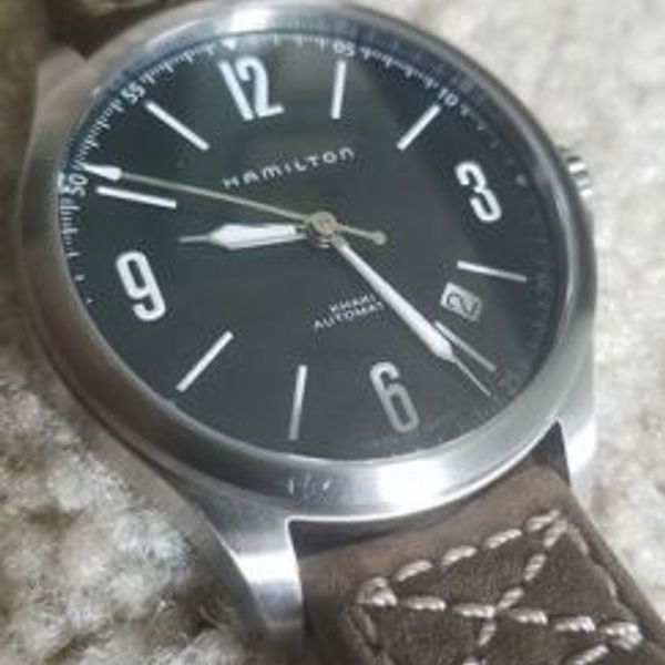 Hamilton Khaki Aviation H765650 38mm Men's Automatic Wristwatch 2824-2 ...