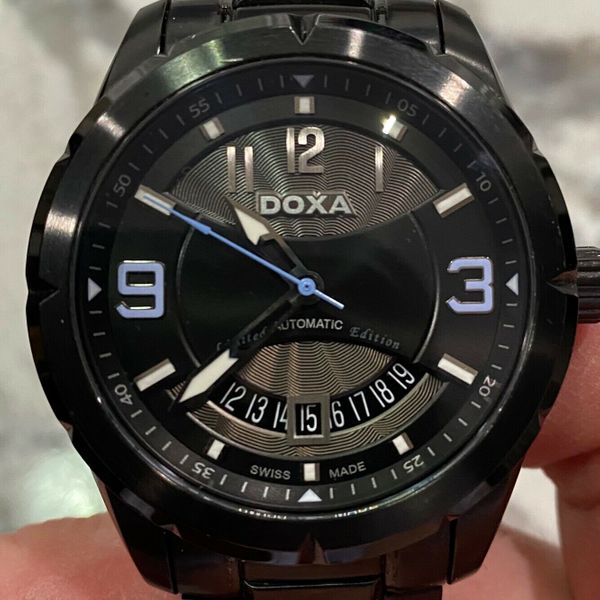 Doxa Swiss Automatic Limited Edition watch 120th Anniversary Trofeo PVD ...