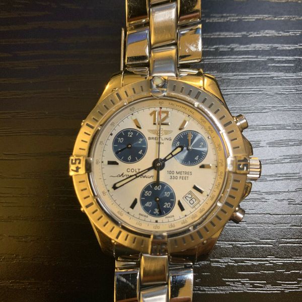 Breitling Quartz Colt Chrono Ocean (A53350) | WatchCharts Marketplace