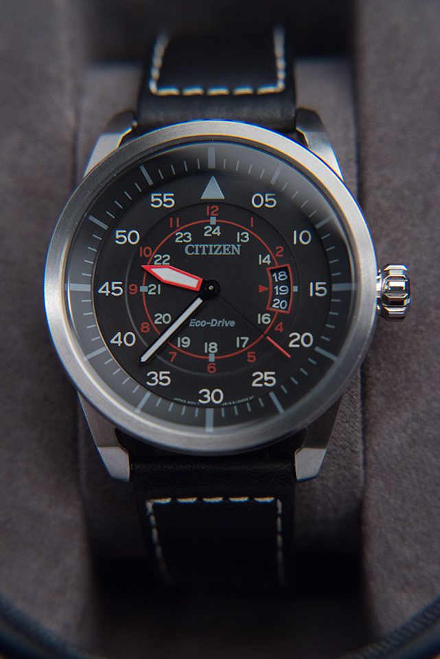 SOLD: Citizen Eco-Drive aw1361-01e "Avion" | WatchCharts